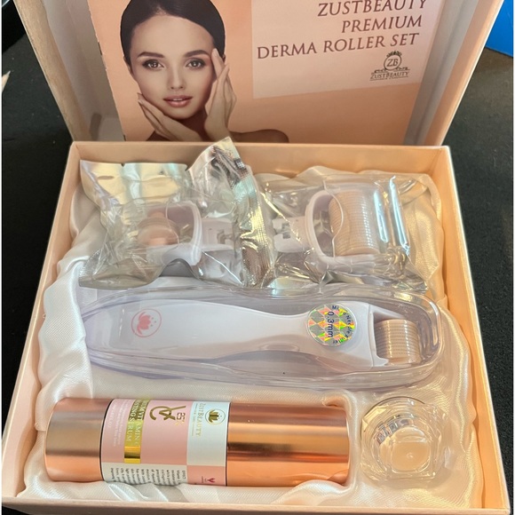 zustbeauty | Accessories | Never Used In Box Derma Roller Set | Poshmark